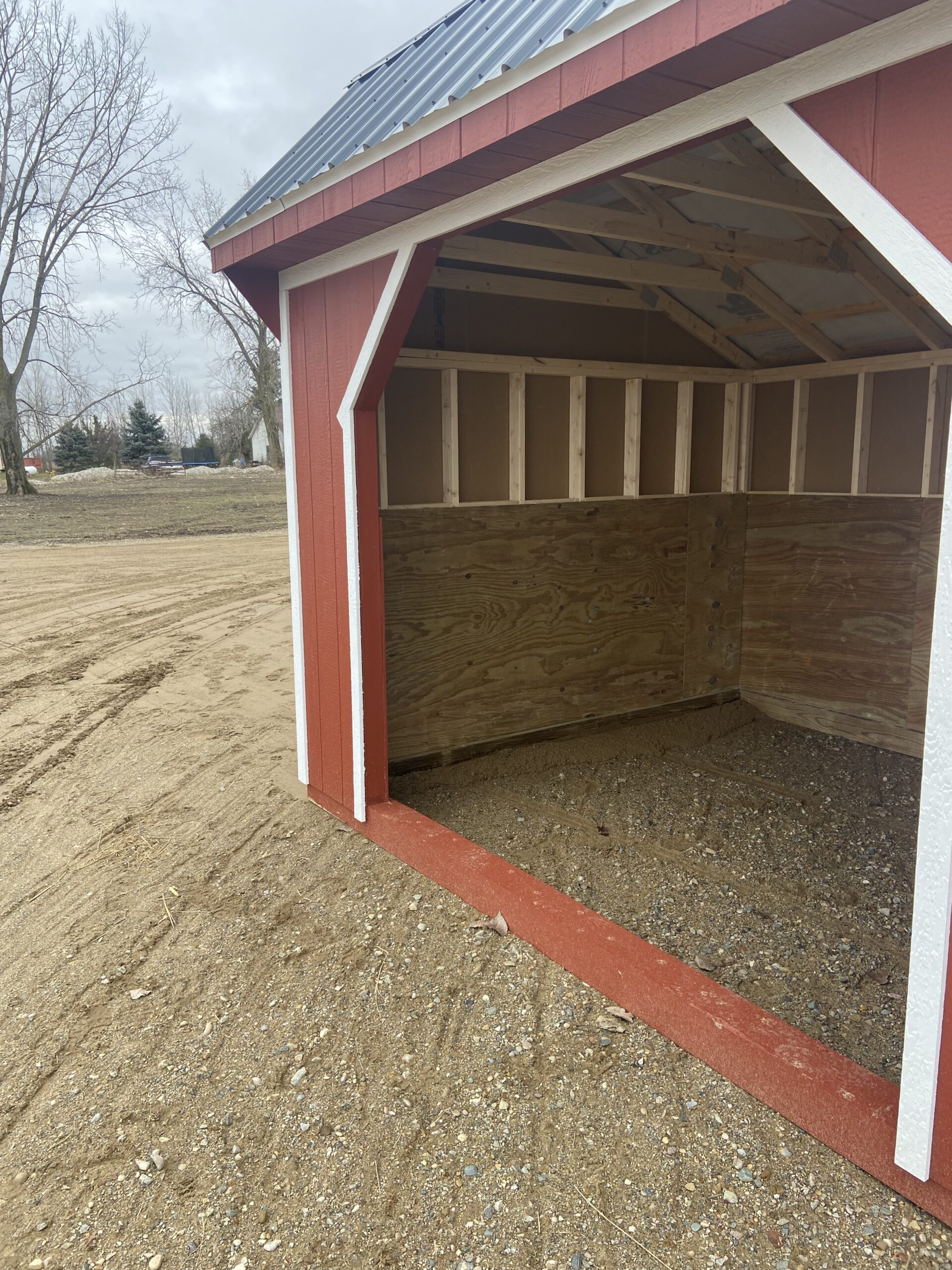 Large Animal Run-In - TLG Custom Sheds